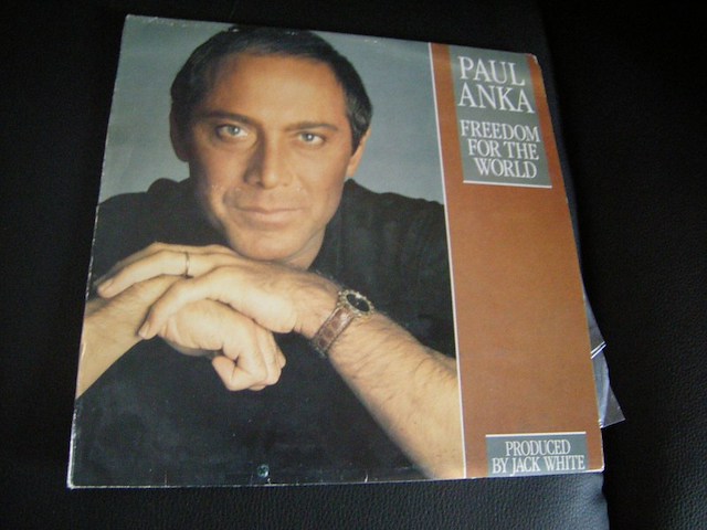 LP - PAUL ANKA - FREEDOM FOR THE WORLD