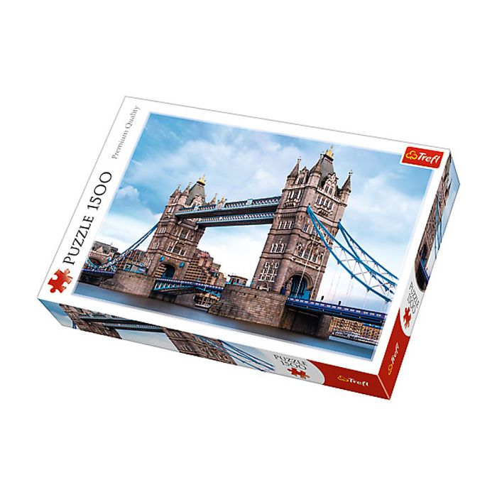 Trefl Puzzle Slagalica The Tower Bridge Over Thames River 1500 kom