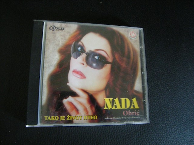 CD - NADA OBRIĆ - TAKO JE ŽIVOT HTEO