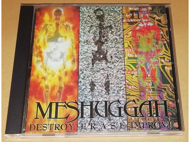 Meshuggah ‎– Destroy Erase Improve (CD), US PRESS