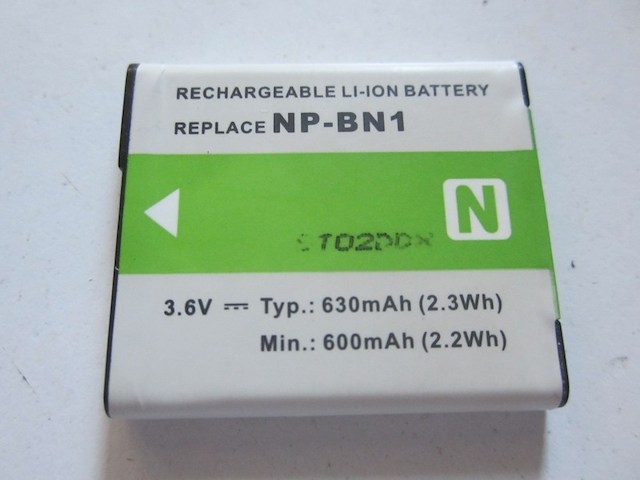 Zamenska baterija za Sony bateriju NP-BN1