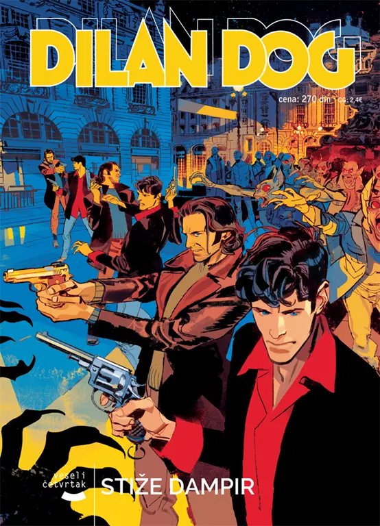 Veseli Četvrtak Dylan Dog 162 - Stiže Dampir (korica A)