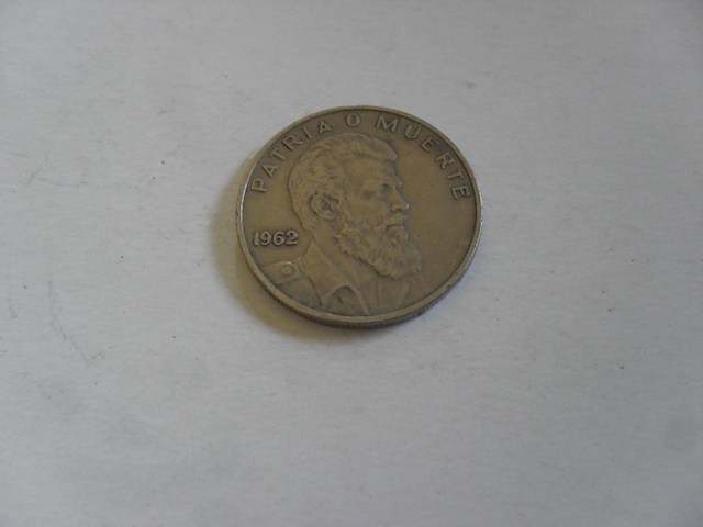 40 CENTAVOS CUBA - 1962.