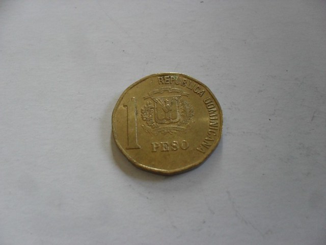 1 PESO REPUBLICA DOMINICANA - 2002.