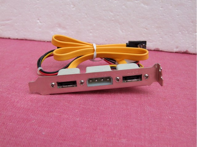 2 x eSATA + 1 x molex back panel za PC kucista +GARANC