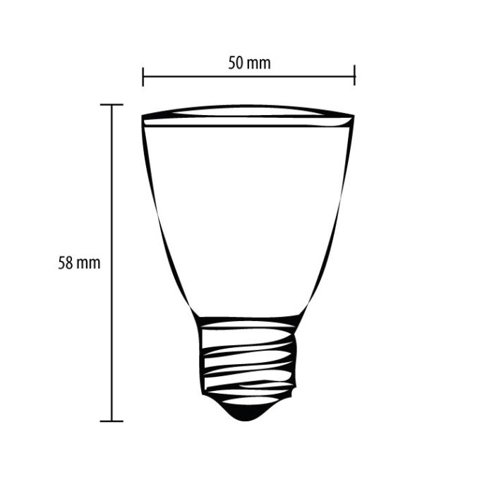 LED sijalica spot toplo bela 4x1W LSP41WW-E27/4