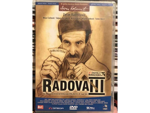 Radovan III DVD