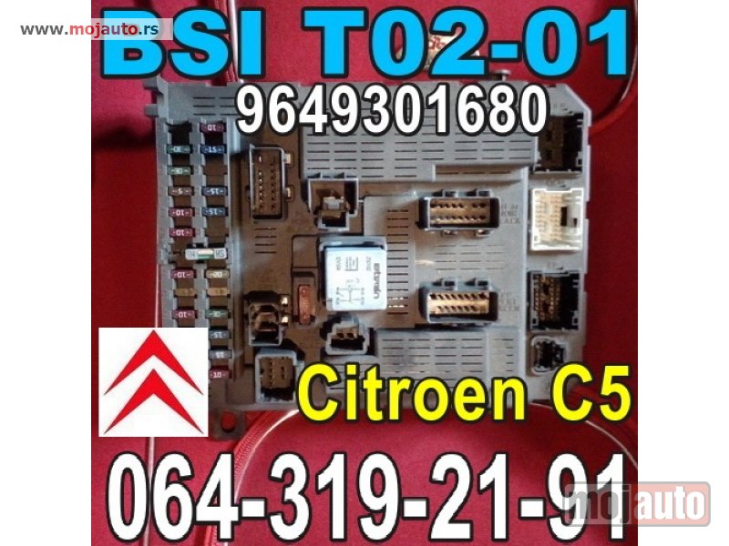 BSI T02-01 , 9649301680 , Citroen C5