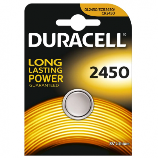 Duracell CR2450 baterija
Duracell CR2450 baterija