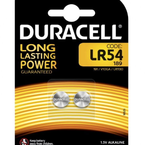 Duracell LR54 baterija
Duracell LR54 baterija