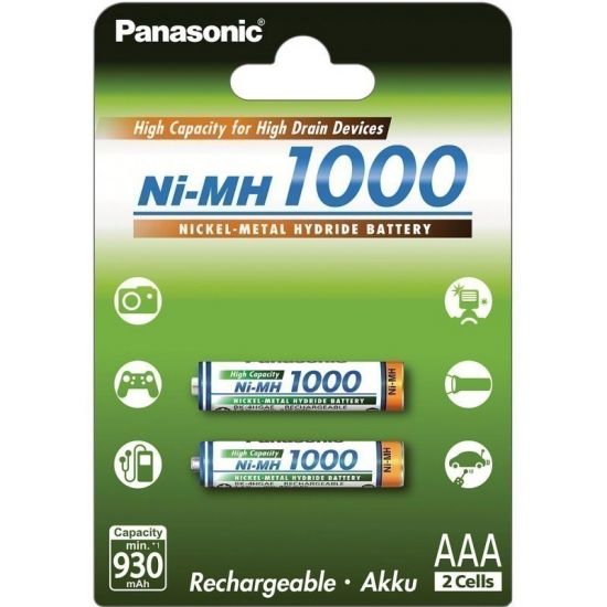 Panasonic AAA punjive baterije 1000mAh