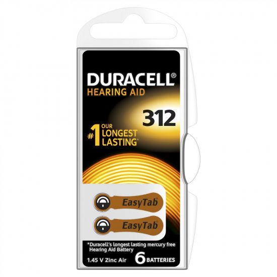 Duracell ZA312 baterije