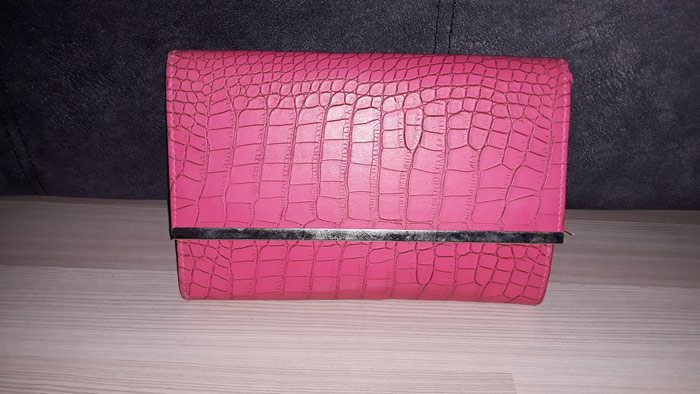 Pismo torbica, sa lancem, pink boje