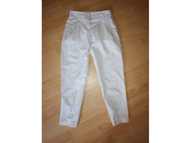 Paperbag cigaret pantalone visoki struk