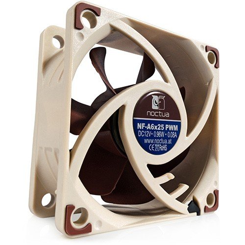 Noctua NF-A6x25-PWM - 6cm ventilator, 12V 4-pin PWM