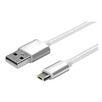 KABEL USB/A - USB/B micro+iPhone 1m