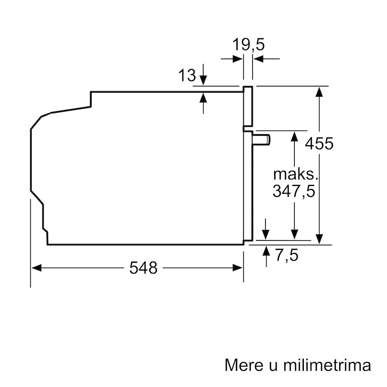 Bosch ugradna rerna CDG634AB0