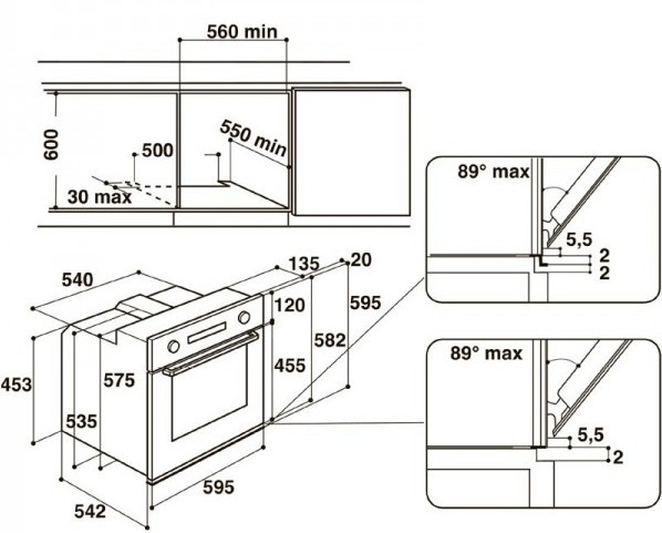 Whirpool ugradna rerna AKZ9 6230 IX