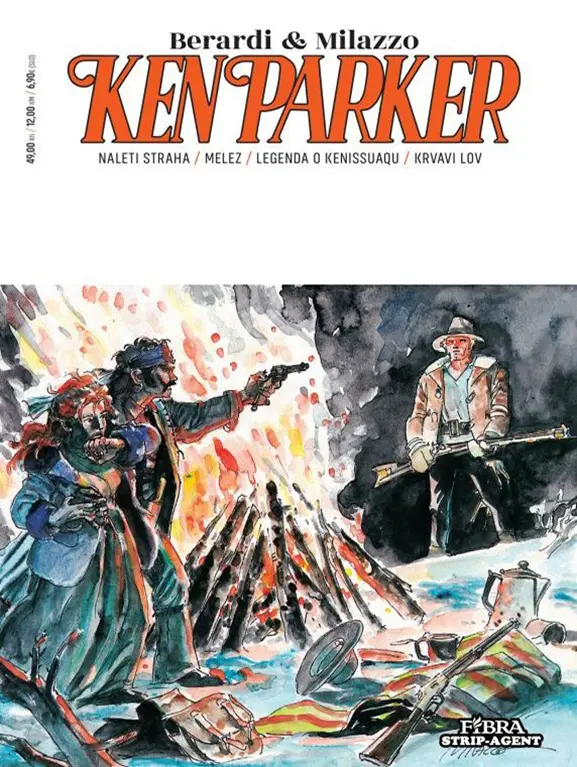 Strip agent Ken Parker 23: Naleti straha / Melez / Legenda o Kenissuaqu / Krvavi lov