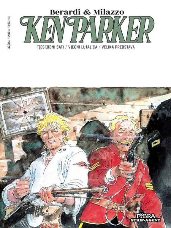 Strip agent Ken Parker 22: Tjeskobni sati / Vječni lutalica / Velika predstava