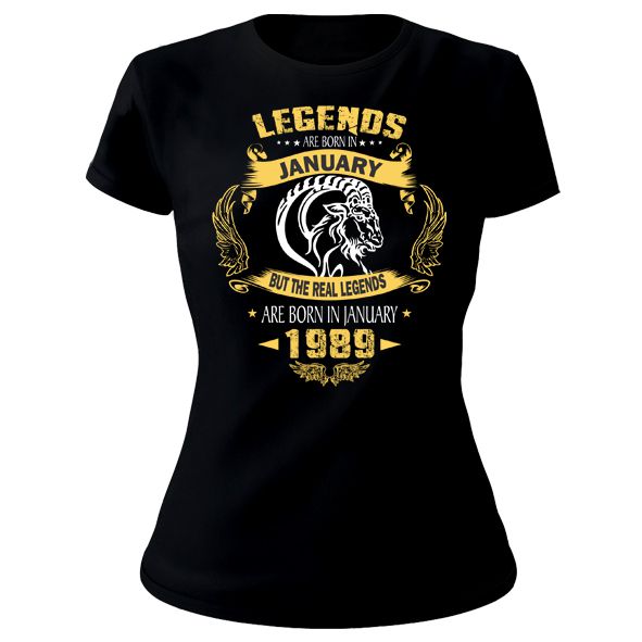 Majica ženska Legends are born in MAY – promenljiv mesec