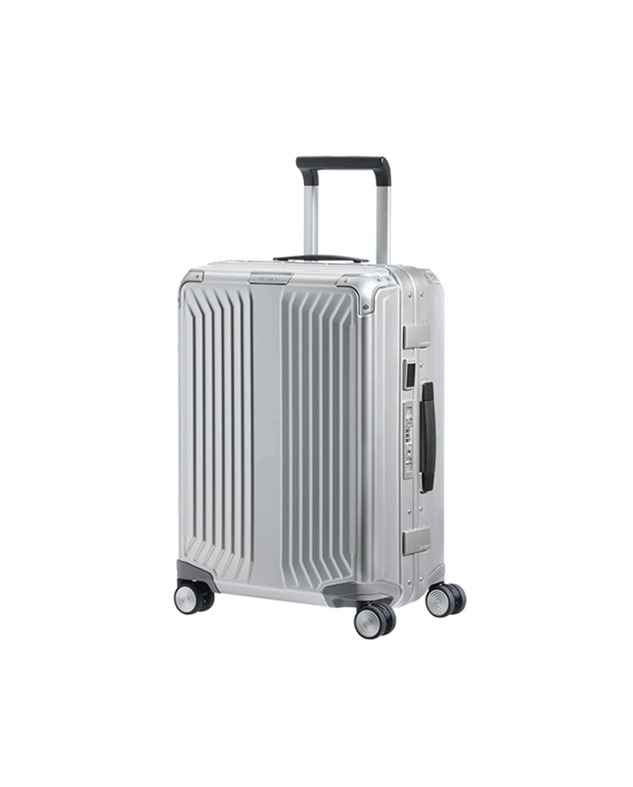 KOFER LITE-BOX ALU-SPINNER 55/20 ALUMINIUM SILVER TROLLEY Samsonite