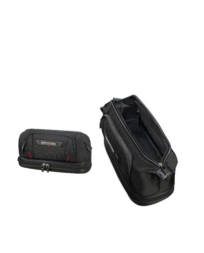 NESESER PRO-DLX 5 C. CASES-TOILET BAG LARGE OPEN BLACK Samsonite