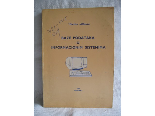 Baze podataka u informacionim sistemima