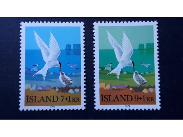 Island 1972. - Ptice ** kompl. serija