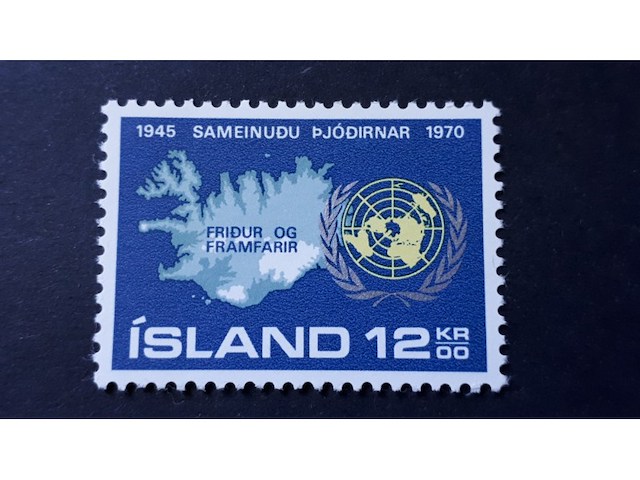 Island 1970. - 25 god UN ** kompl. serija