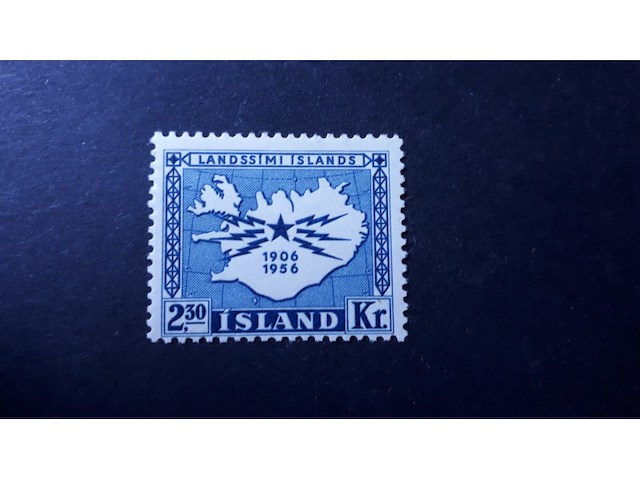 Island 1956. - 50 god PTT **