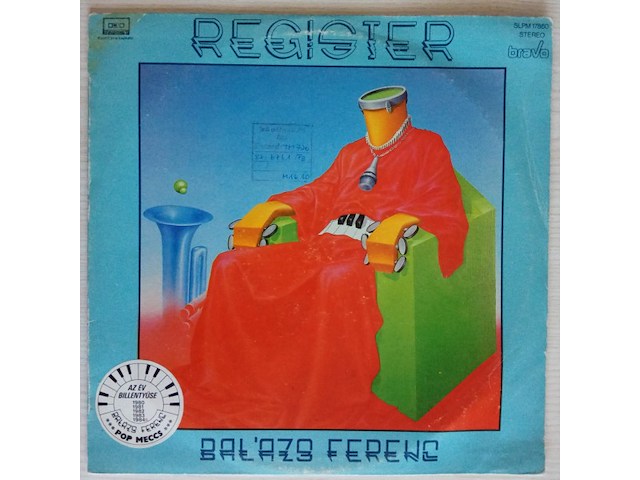 Balázs Ferenc ‎– Register