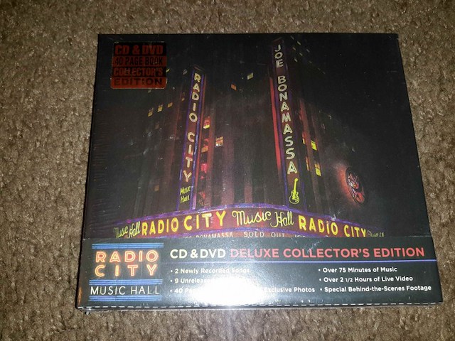 Joe Bonamassa - Live at Radio City Music Hall CD+DVD