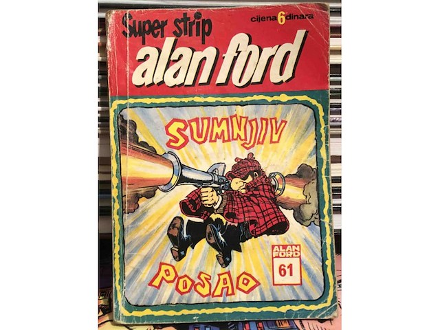 Alan Ford 61 Sumnjiv posao