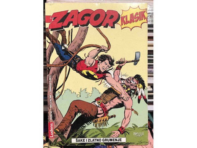 ZAGOR KLASIK 38 - ŠAKE I ZLATNO GRUMENJE