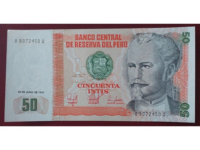 Peru 50 INTIS 1987