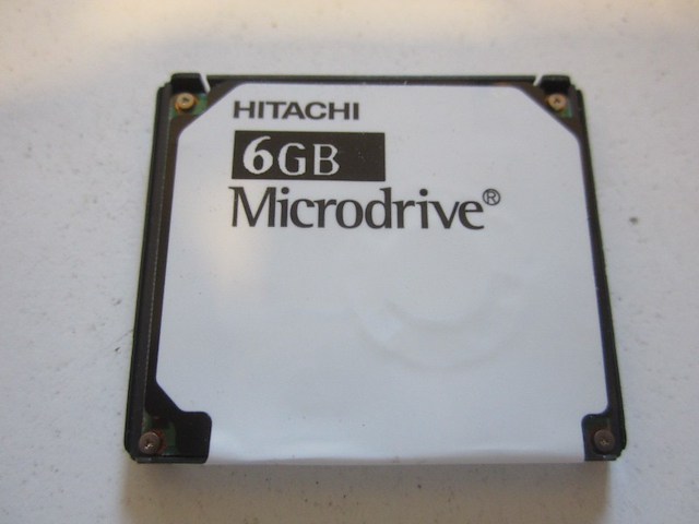 Hitachi 6Gb - CF Hard Microdrive