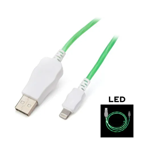USB Data kabl KUCIPA K220 iPhone lightning 1m zeleni