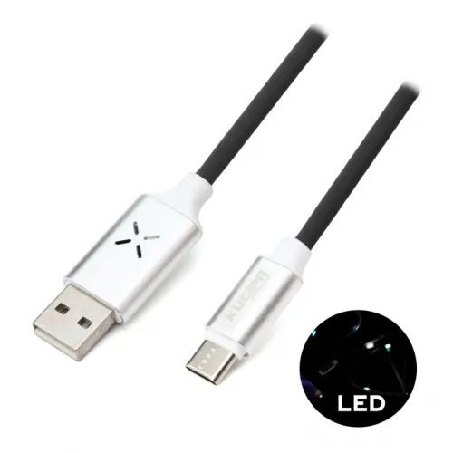 USB Data kabl KUCIPA K257 Type C 1m crni