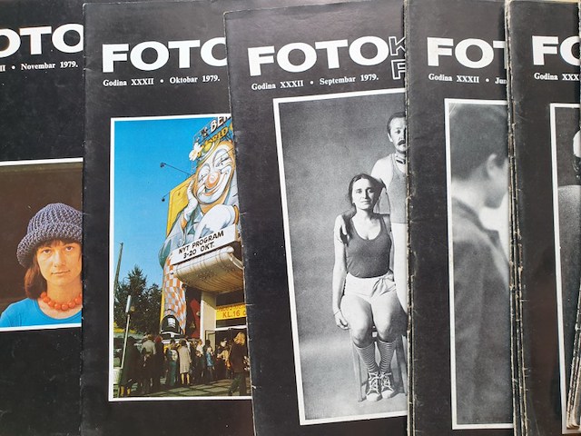KOMPLET FOTO KINO REVIJA OD 1978-1980