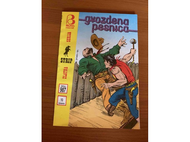 Zlatna serija - 987 Zagor - Gvozdena pesnica