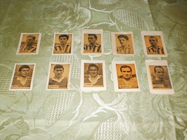 Stare fudbalske slicice iz 60-ih godina