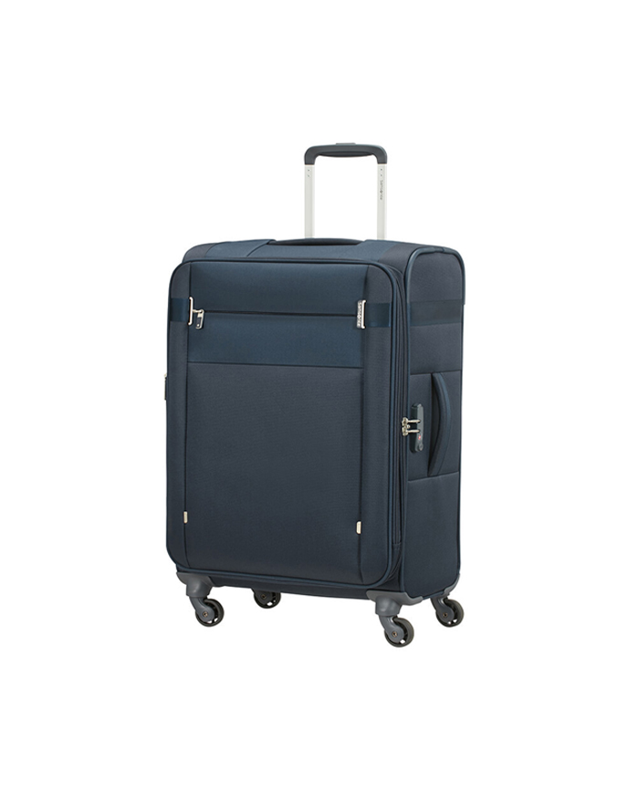 KOFER CITYBEAT-SPINNER 66/24 EXP NAVY BLUE TROLLEY Samsonite