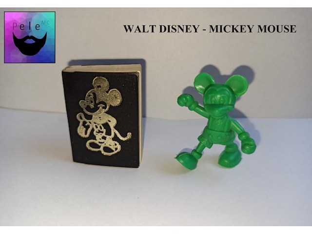 Disney EX YU Mickey Mouse figurica + mini knjiga
