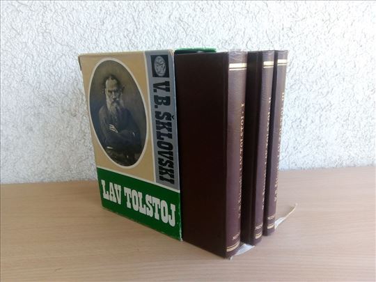 V. B. Šklovski - Lav Tolstoj 1-3 sa kutijom