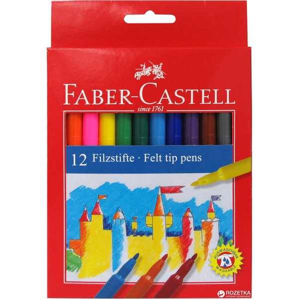 Faber-Castell FC FLOMASTER SKOLSKI 1/12 554212