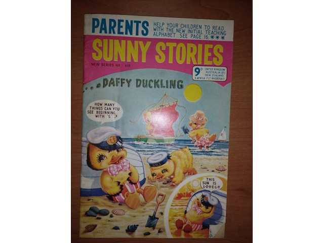 Sunny stories Parents, No 418, 1966