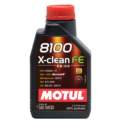 MOTUL 8100 5W30 X-CLEAN FE 1/1
MOTUL 8100 5W30 X-CLEAN FE