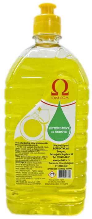 Deterdžent za posuđe OMEGA 1000ml