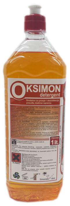 OKSIMON det.za posuđe antibac.1000ml